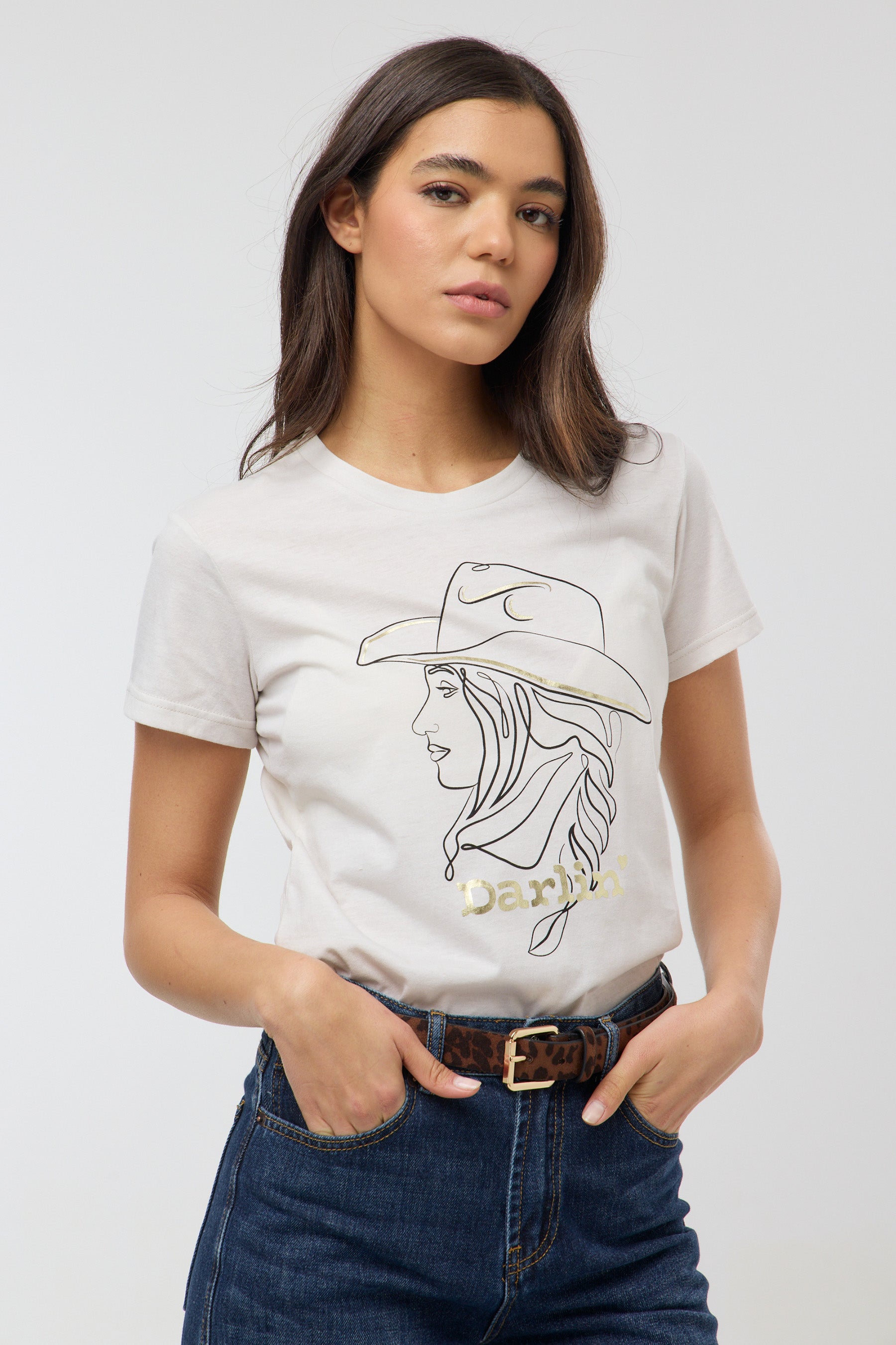 חולצת לורי פורטרט כובע אבן | רנואר